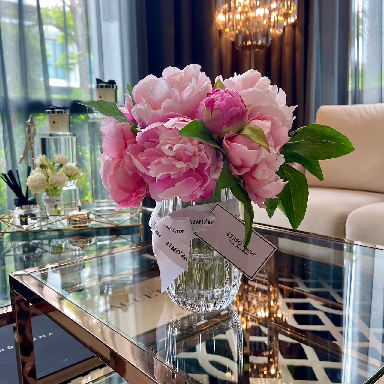 Peony Flower Vase - atmodecor