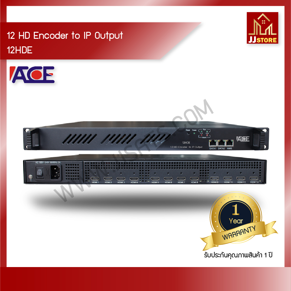 12 HD Encoder to IP Output - jjsats