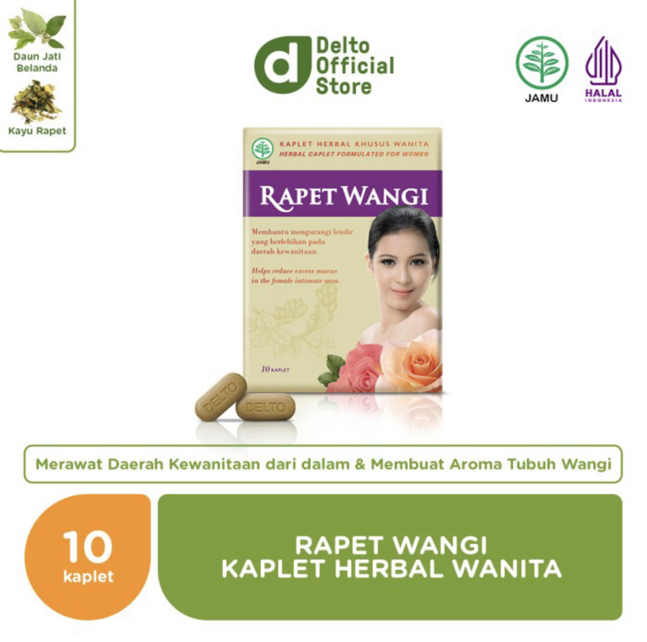 Rapet Wangi 1 Box 10 Kaplet - waroenganni