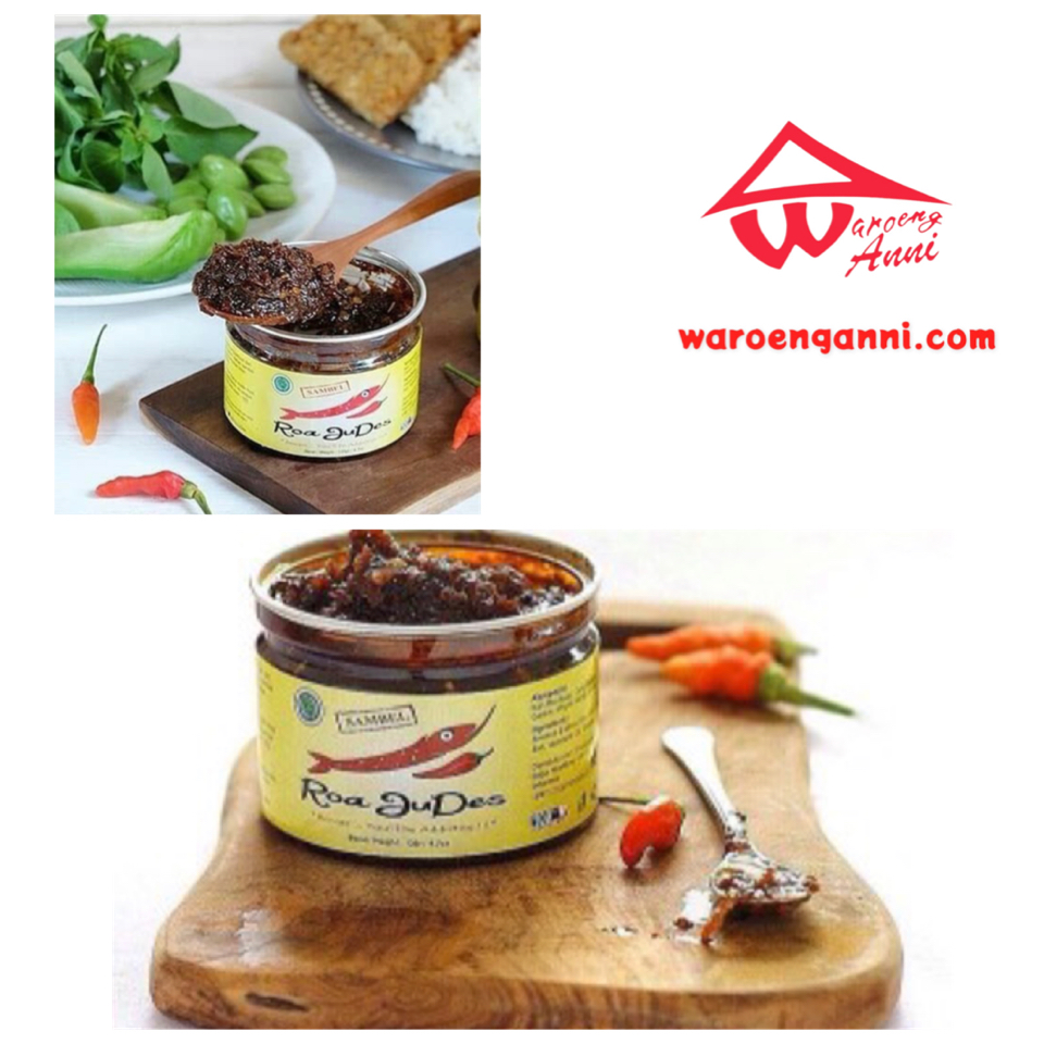 Sambal Roa Judes ,115 gram - waroenganni
