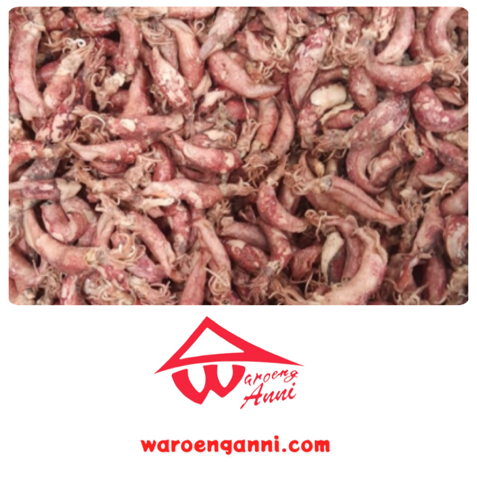Cumi Telor Kering / Dried Salted Egg Squid ,150 gram - waroenganni