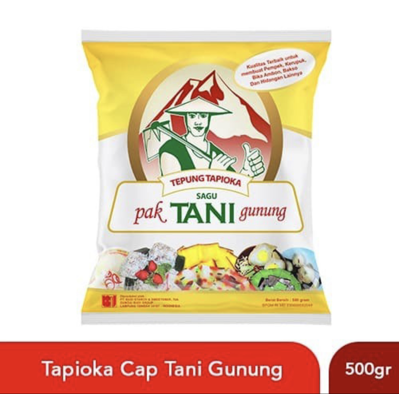 Tepung Tapioka Cap Tani Gunung ,500 gram - waroenganni