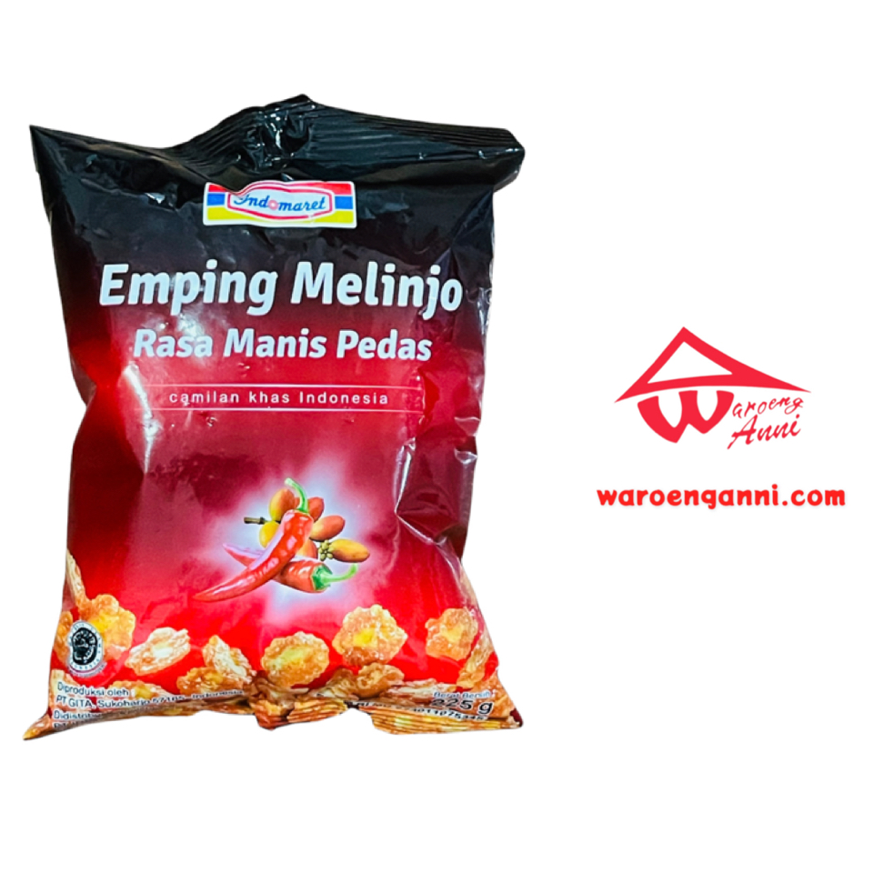Emping Melinjo Manis Pedas Indomaret , 225 gram - waroenganni
