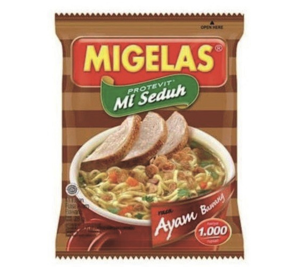 Mie Gelas Renceng @ 6pc x 28 gram - waroenganni