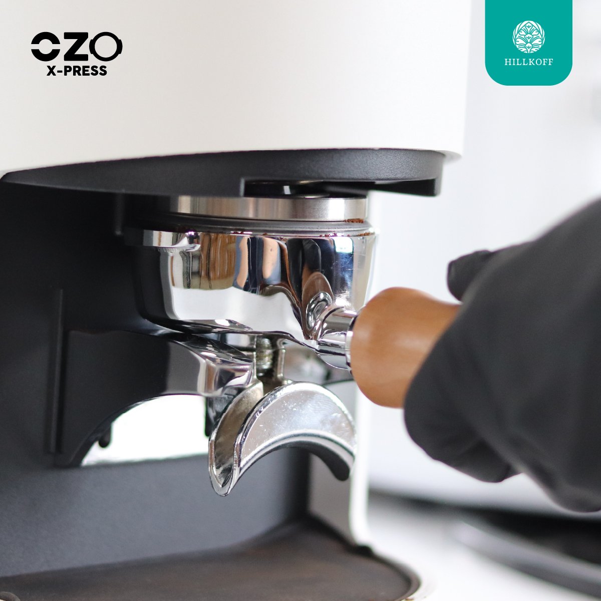 OZO IT-CT500 Automatic Coffee Tamper Machine สี White