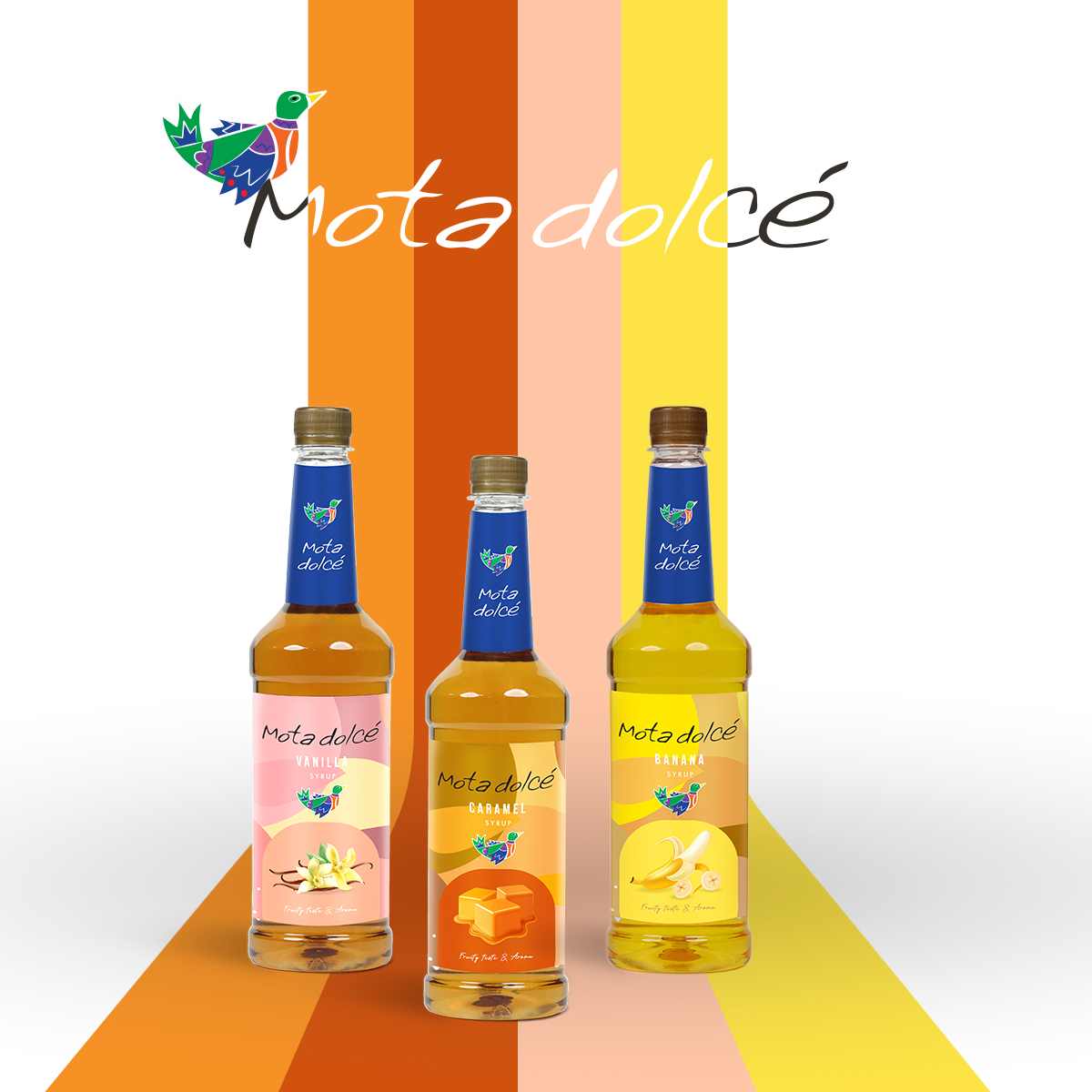 Mota Dolce' Banana Flavor Syrup : น้ำเชื่อมกลิ่นกล้วยหอม