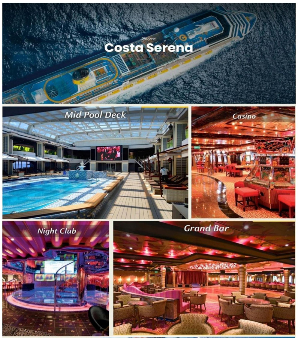 ล่องเรือสำราญ Costa Serena เส้นทาง ฟูก๊วก