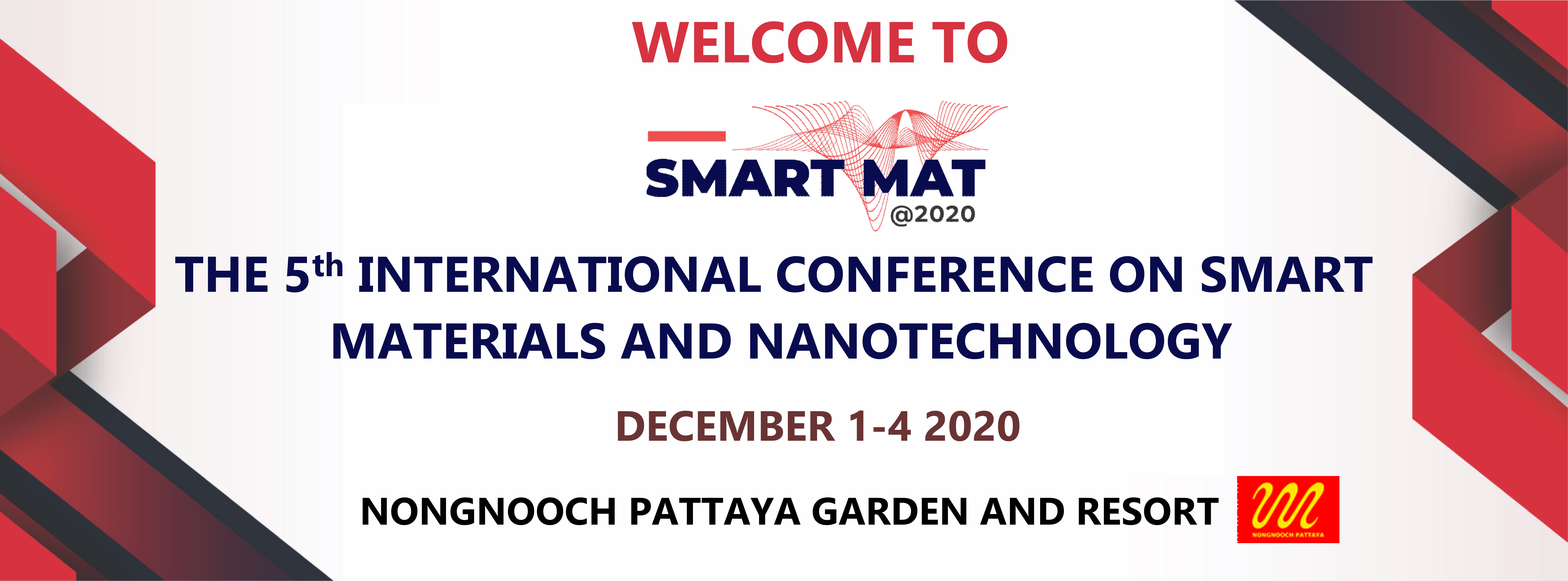 The 5th International Conference on Smart Materials and Nanotechnology ...