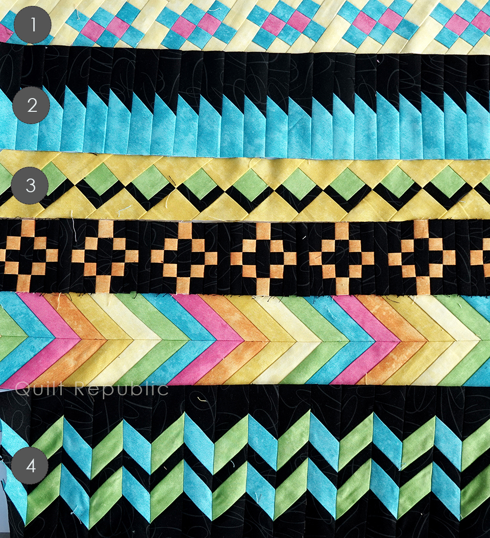 Seminole Patchwork เทคนิคดี ๆ ที่น่าเรียนรู้ - quilt-republic