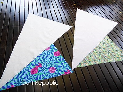 Triangle Bean Bag - quilt-republic