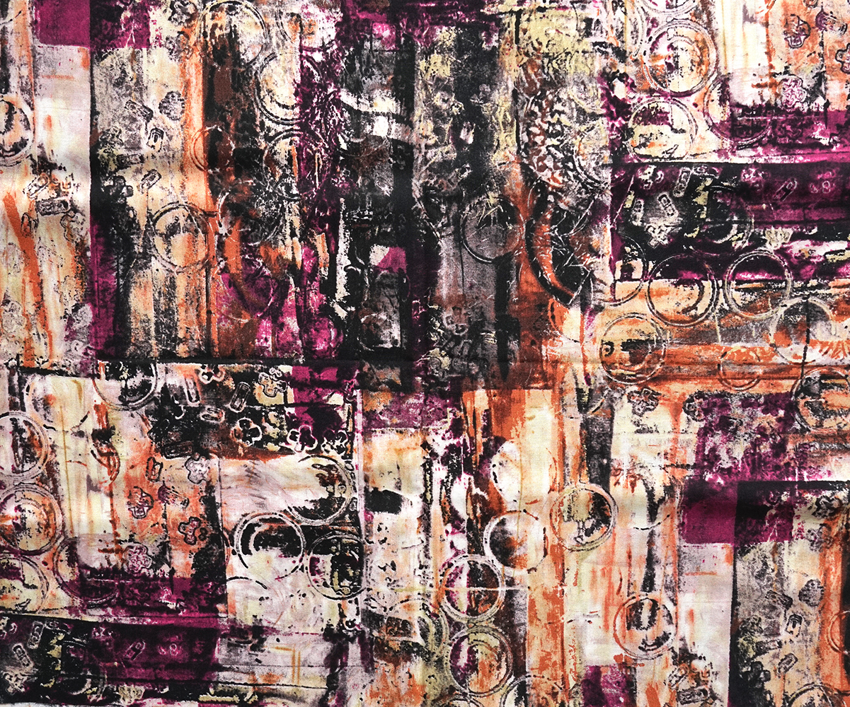 Robert Kaufman Fabrics Warehouse District Boho Metal Tex Rust - quilt ...