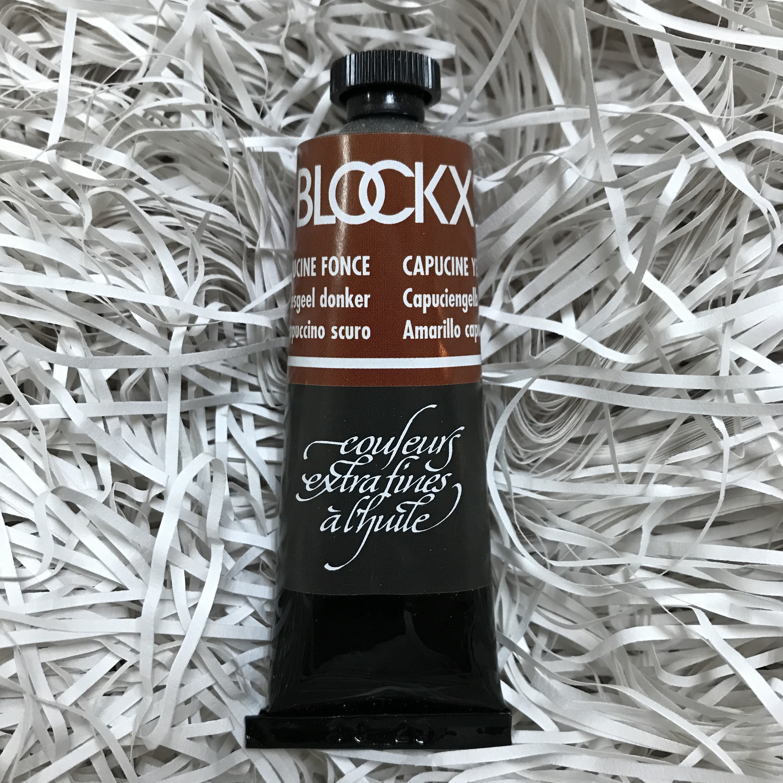 BLOCKX OIL - CAPUCINE YELLOW DEEP - SERIES 3 - wiincanvas