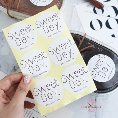 sticker Sweet Day - bakerymakershop
