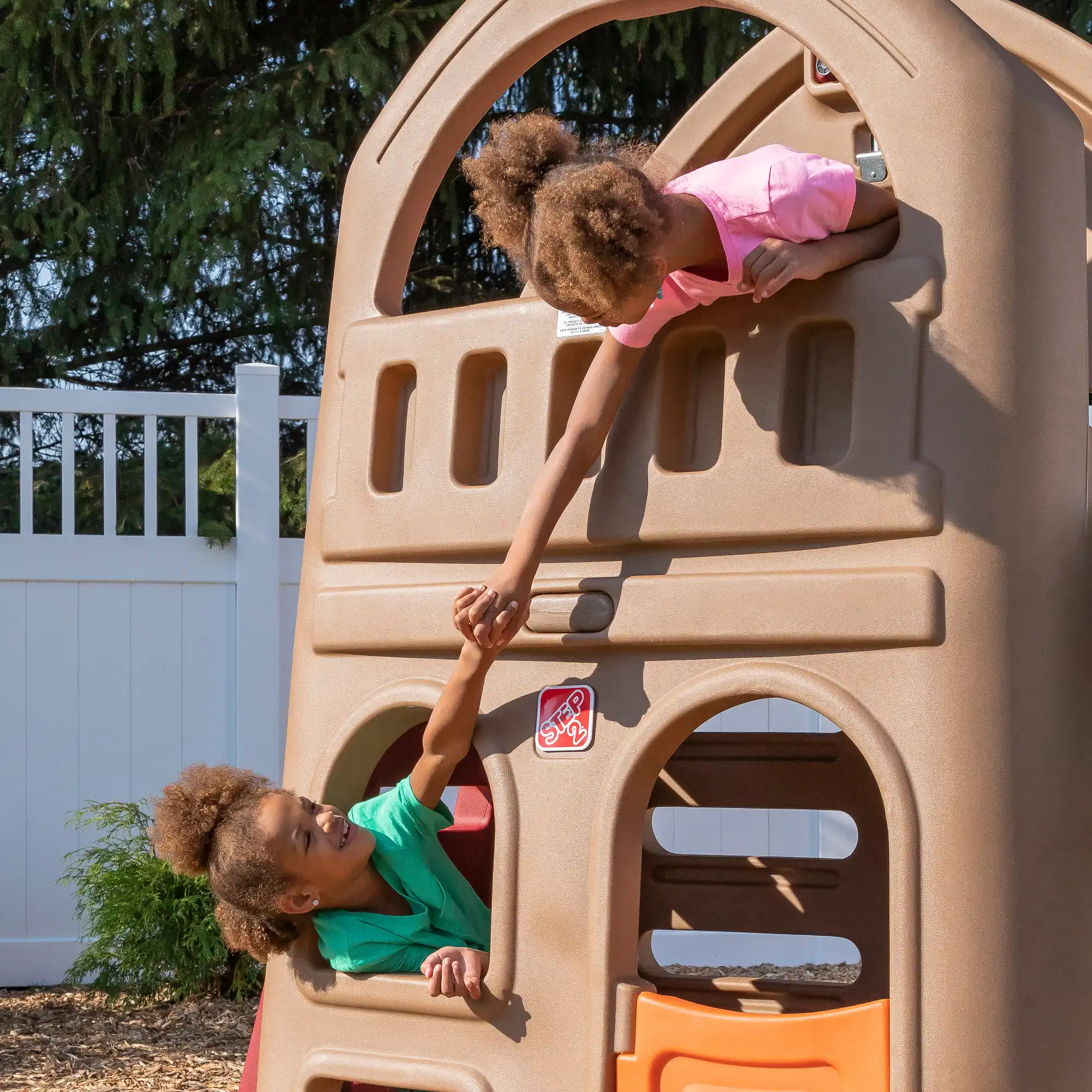 Step2 naturally playful playhouse climber and swing extension store
