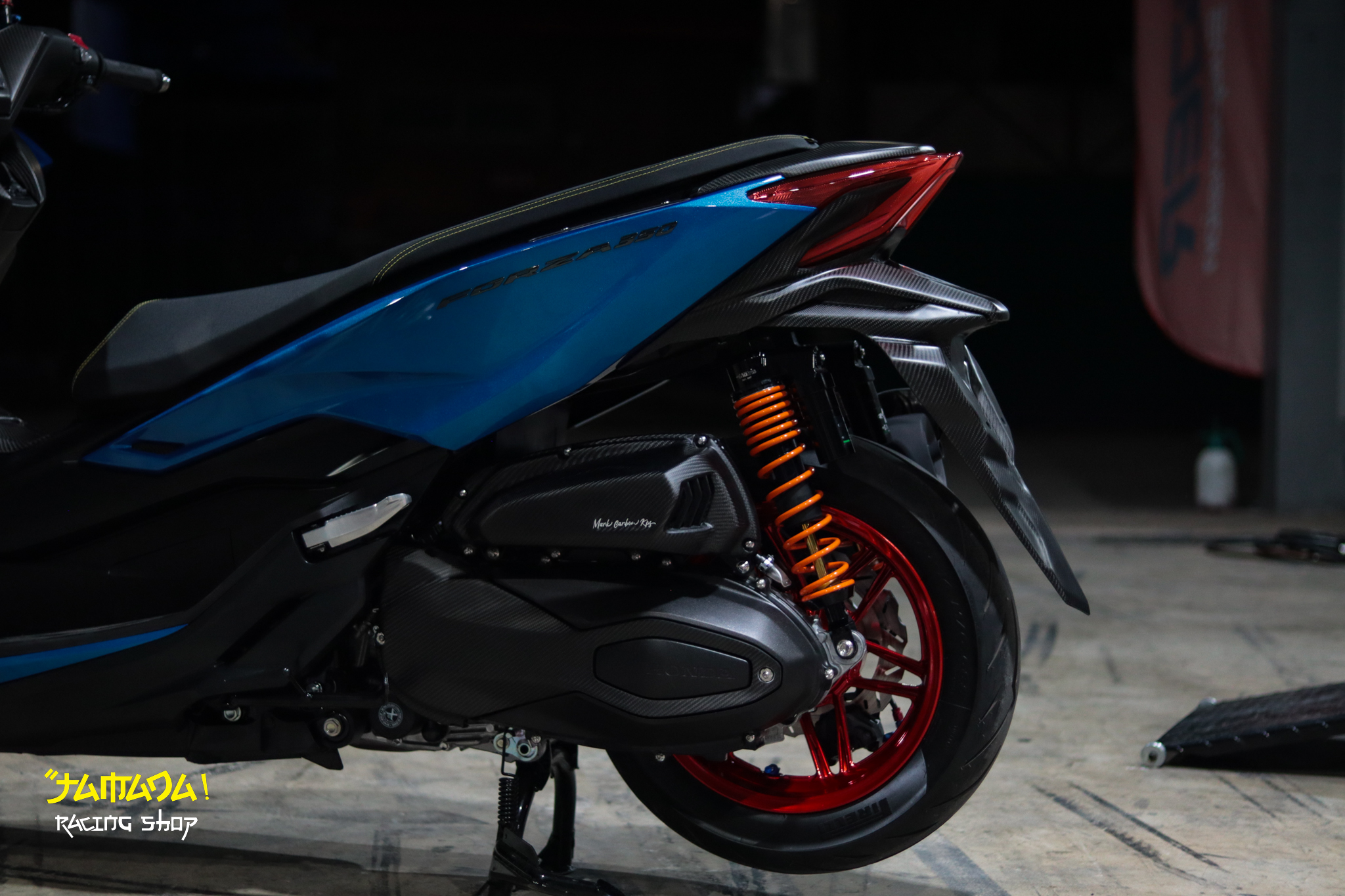 NEW FORZA350 2023 แต่งคาร์บอน จัดทรงซิ่ง ระบบเบรก ฯลฯ - tamadaracing