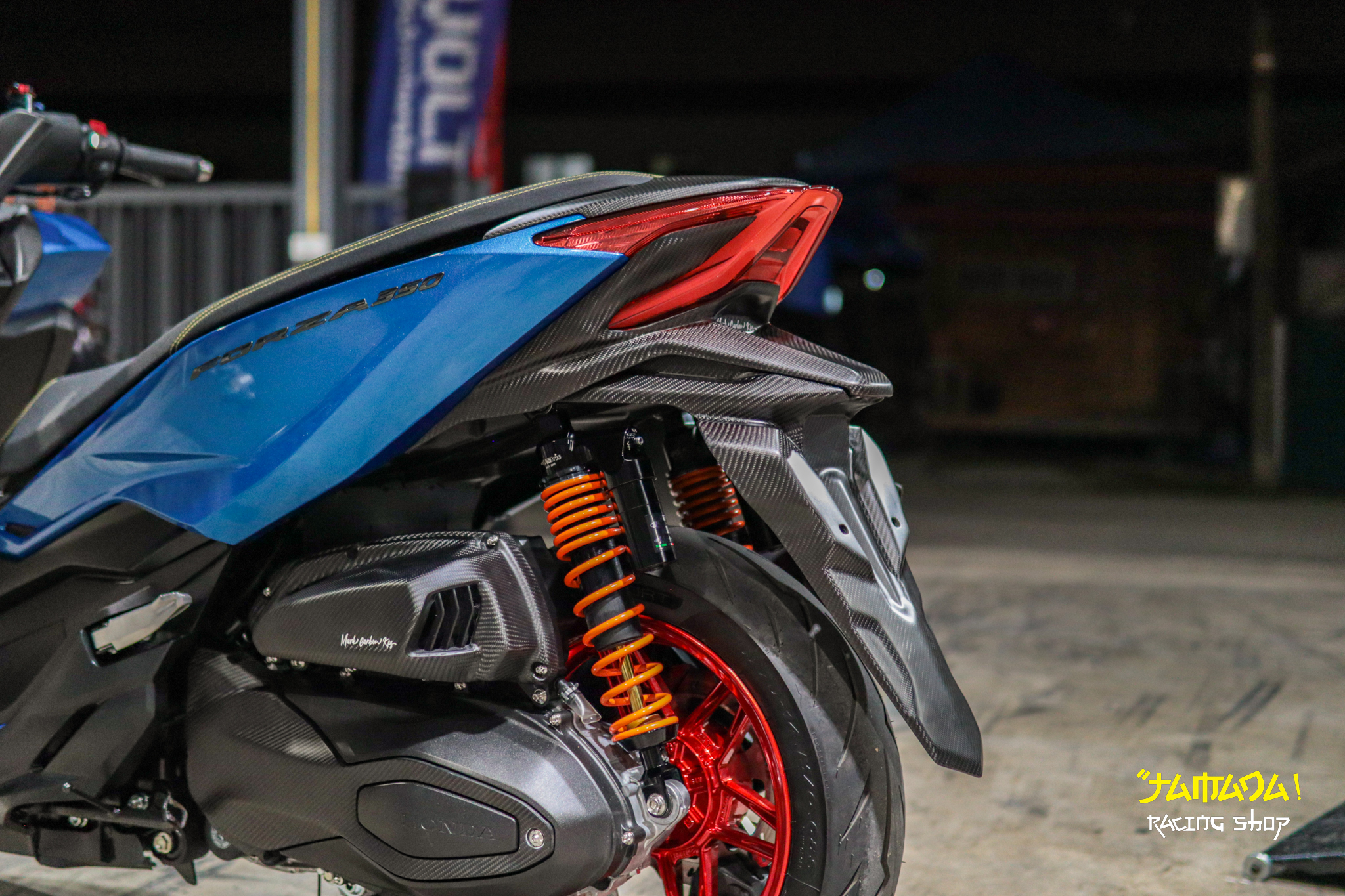 NEW FORZA350 2023 แต่งคาร์บอน จัดทรงซิ่ง ระบบเบรก ฯลฯ - tamadaracing