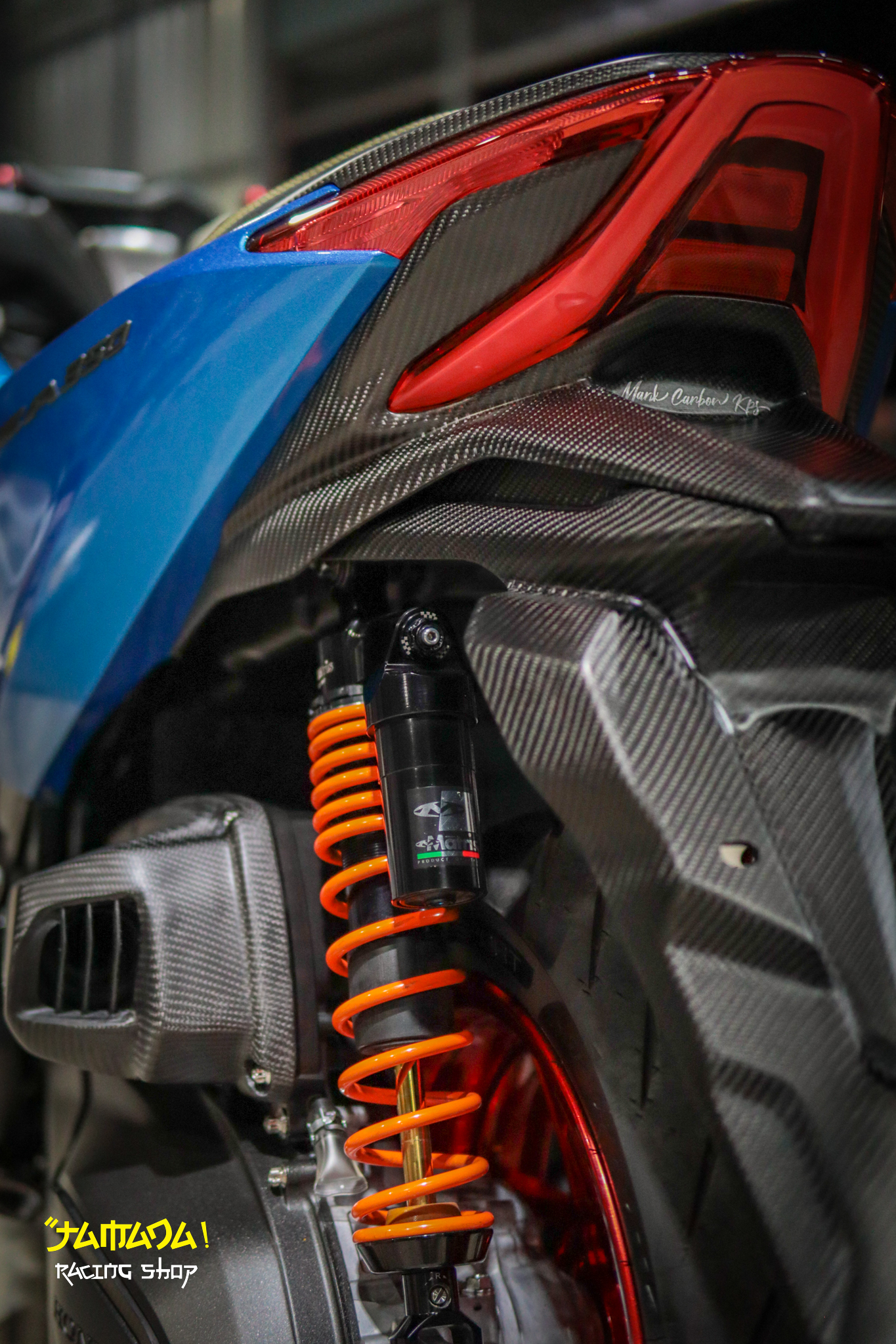 NEW FORZA350 2023 แต่งคาร์บอน จัดทรงซิ่ง ระบบเบรก ฯลฯ - tamadaracing