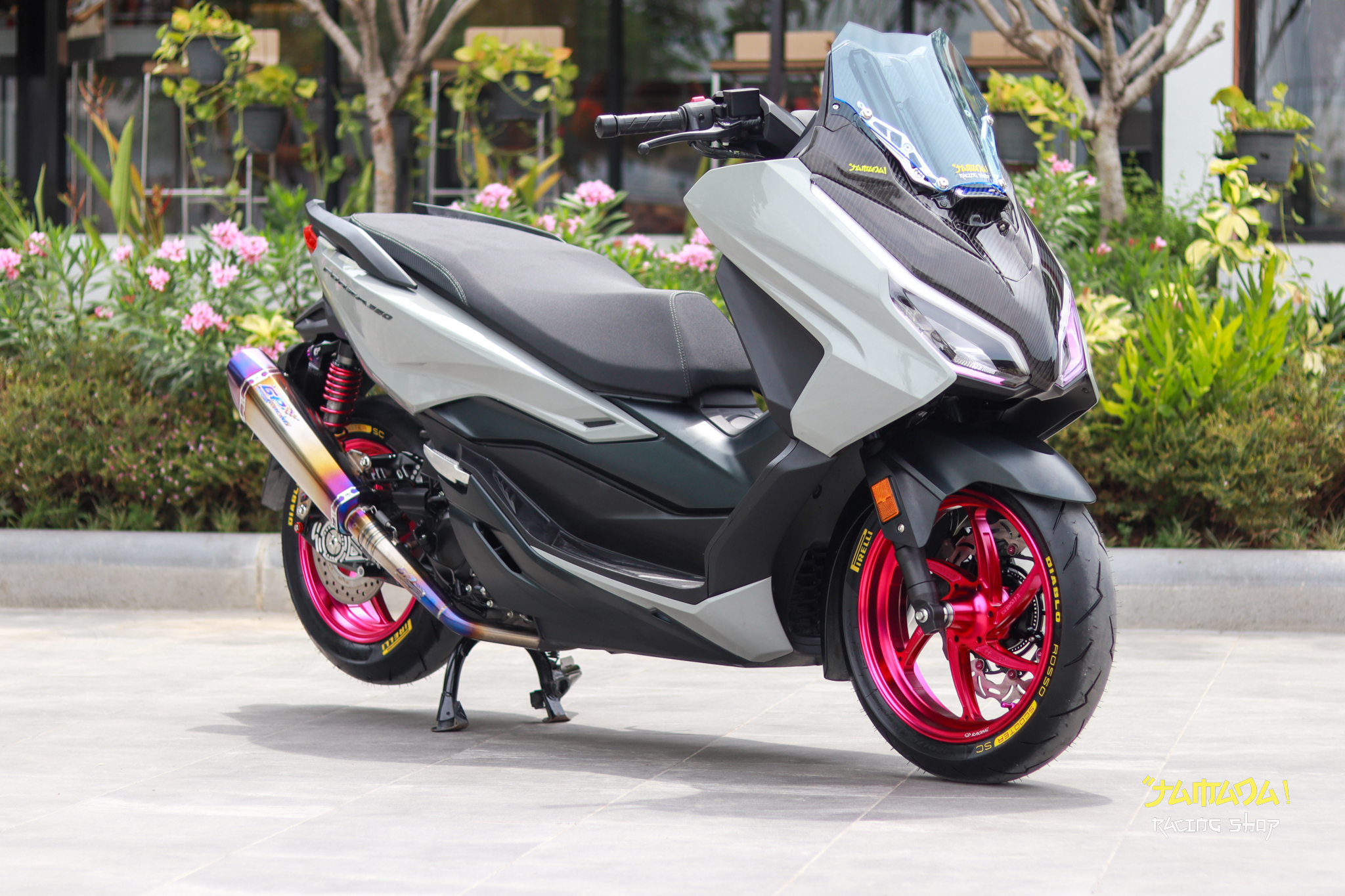 ท่อสูตร GP racing สำหรับ FORZA ,XMAX ,ADV350 - tamadaracing