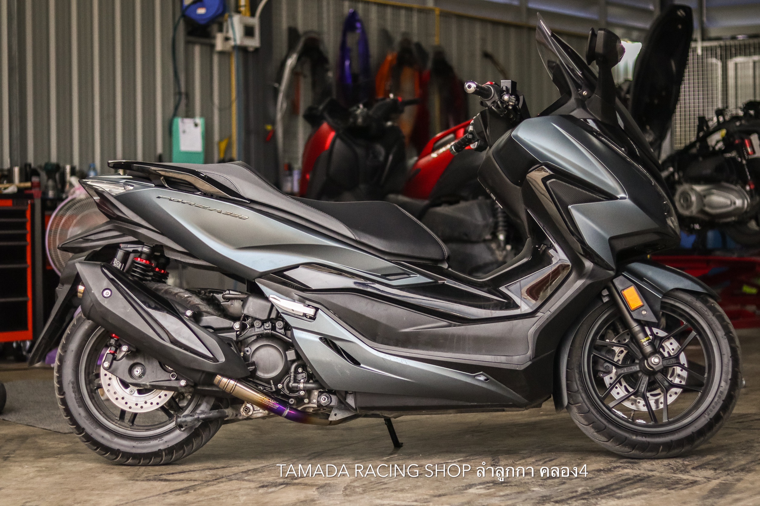 FORZA 350 ดำยอดฮิต แต่งทรง หน้าเดิม - tamadaracing