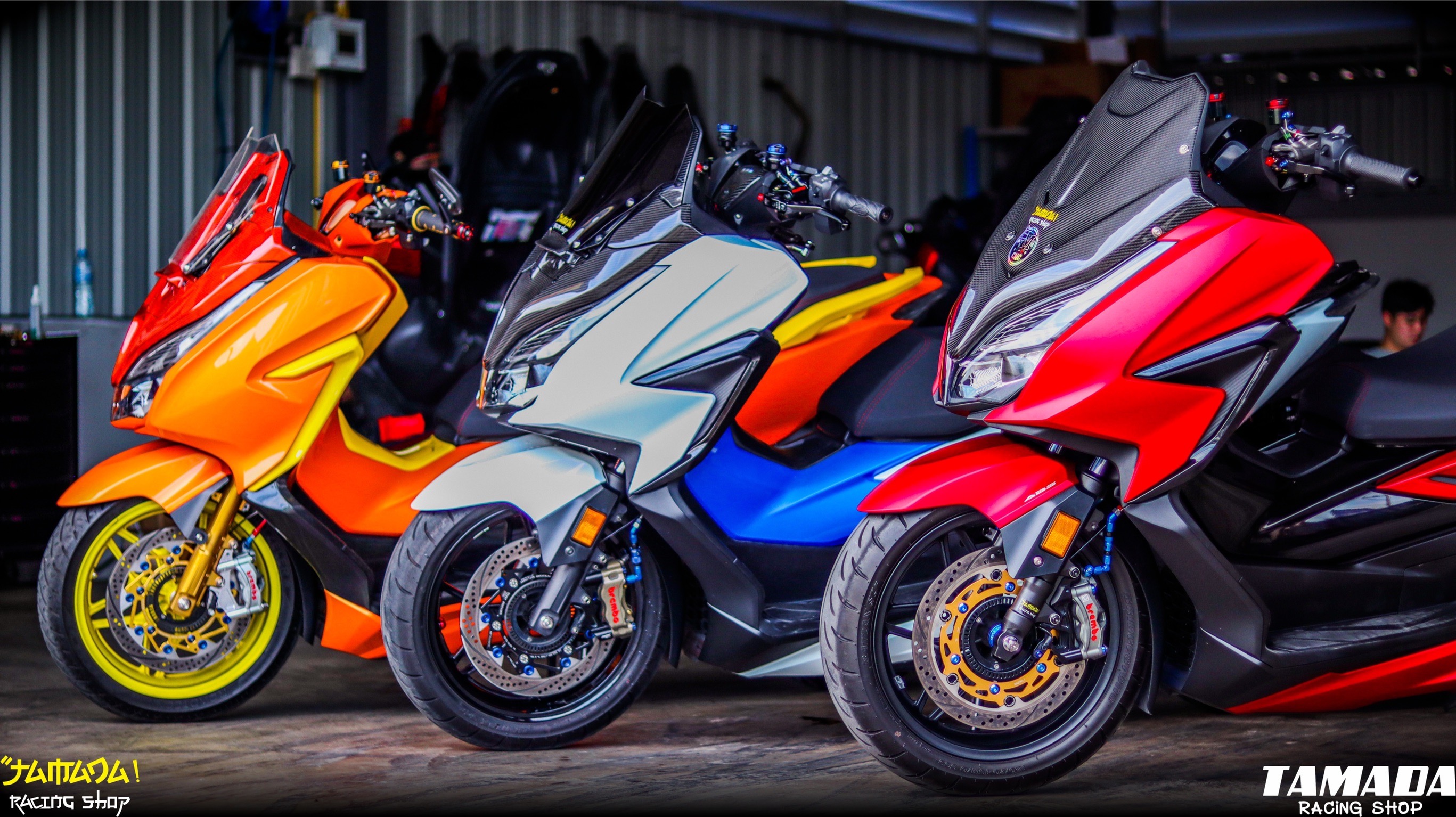 รวมภาพ FORZA 350 จัดทรง แต่งซิ่ง แต่งสวย ประกอบด้วย.... - tamadaracing