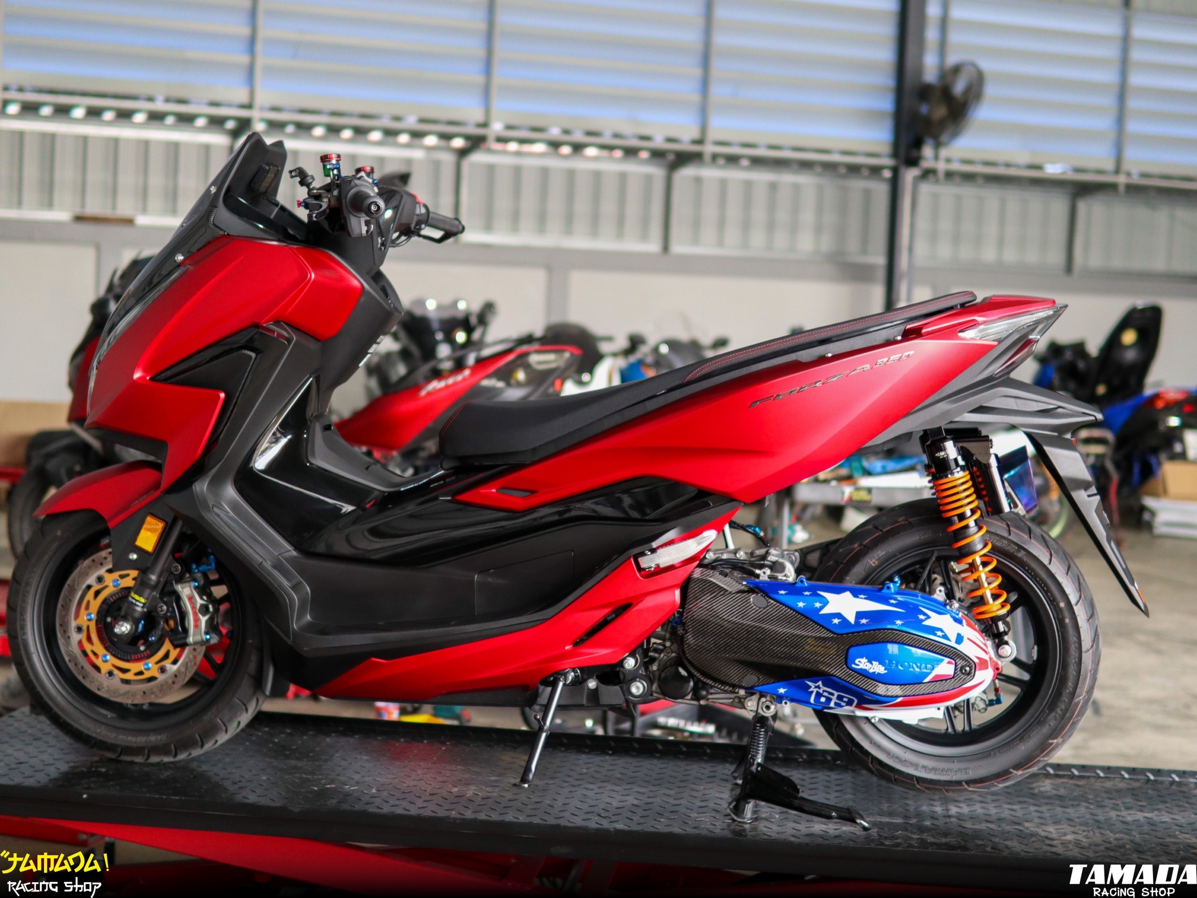 รวมภาพ FORZA 350 จัดทรง แต่งซิ่ง แต่งสวย ประกอบด้วย.... - tamadaracing