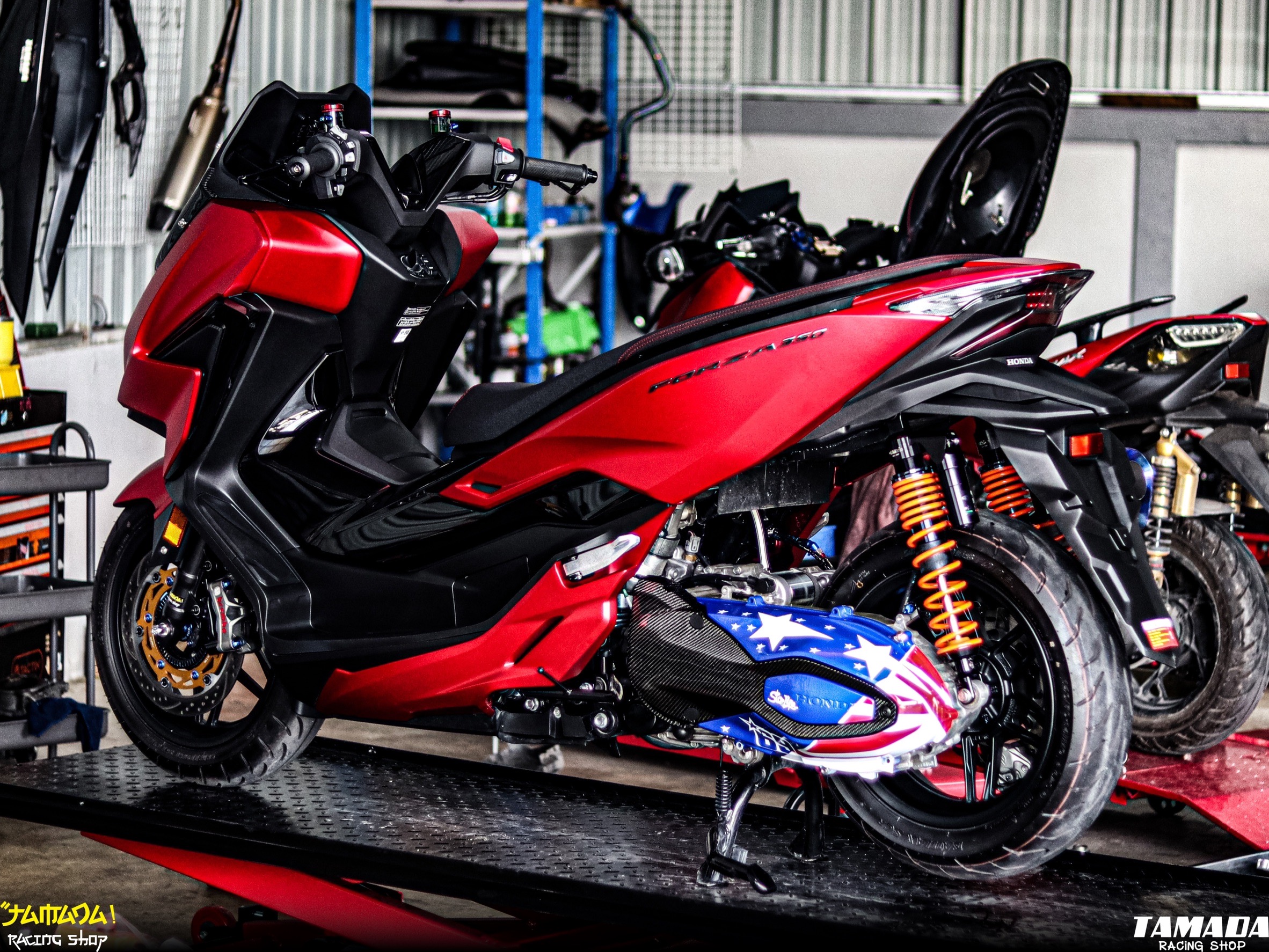 รวมภาพ FORZA 350 จัดทรง แต่งซิ่ง แต่งสวย ประกอบด้วย.... - tamadaracing