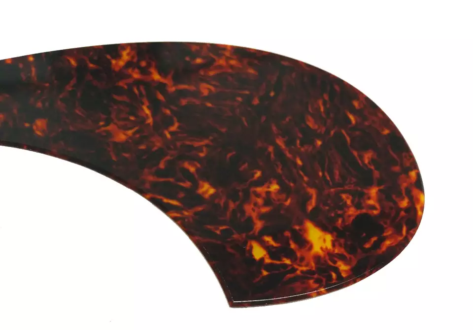High quality OM Acoustic Guitar pickguard - Brown Tortoise - acousticvilla