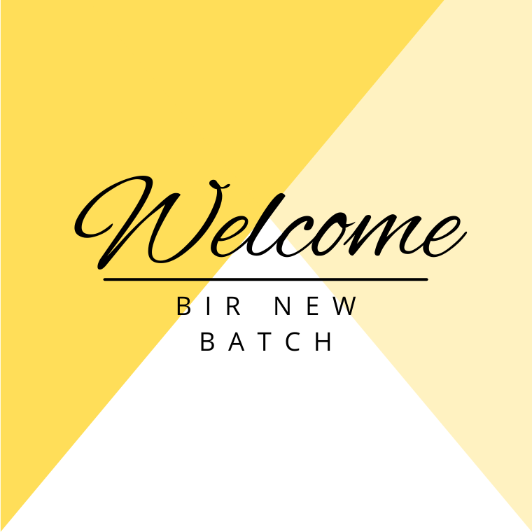 Welcome New Batch! - birpolsci