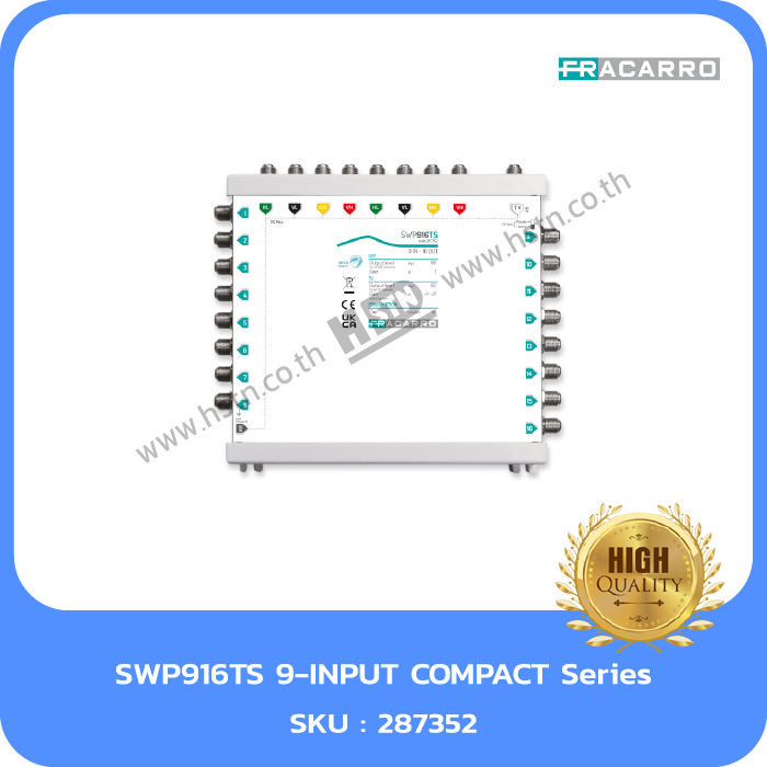 287352 SWP916TS, 9-INPUT COMPACT Series - hstn