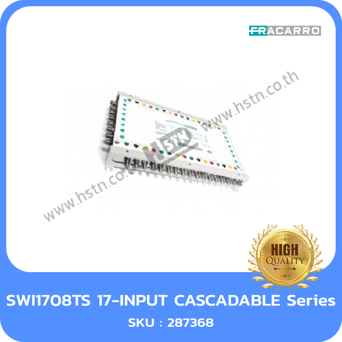 287368 SWI1708TS, 17-INPUT CASCADABLE Series - hstn