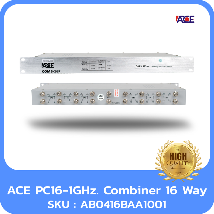 AB0416BAA1001 PC16-1GHZ -ACE PC16-1GHz. Combiner 16 Way - hstn