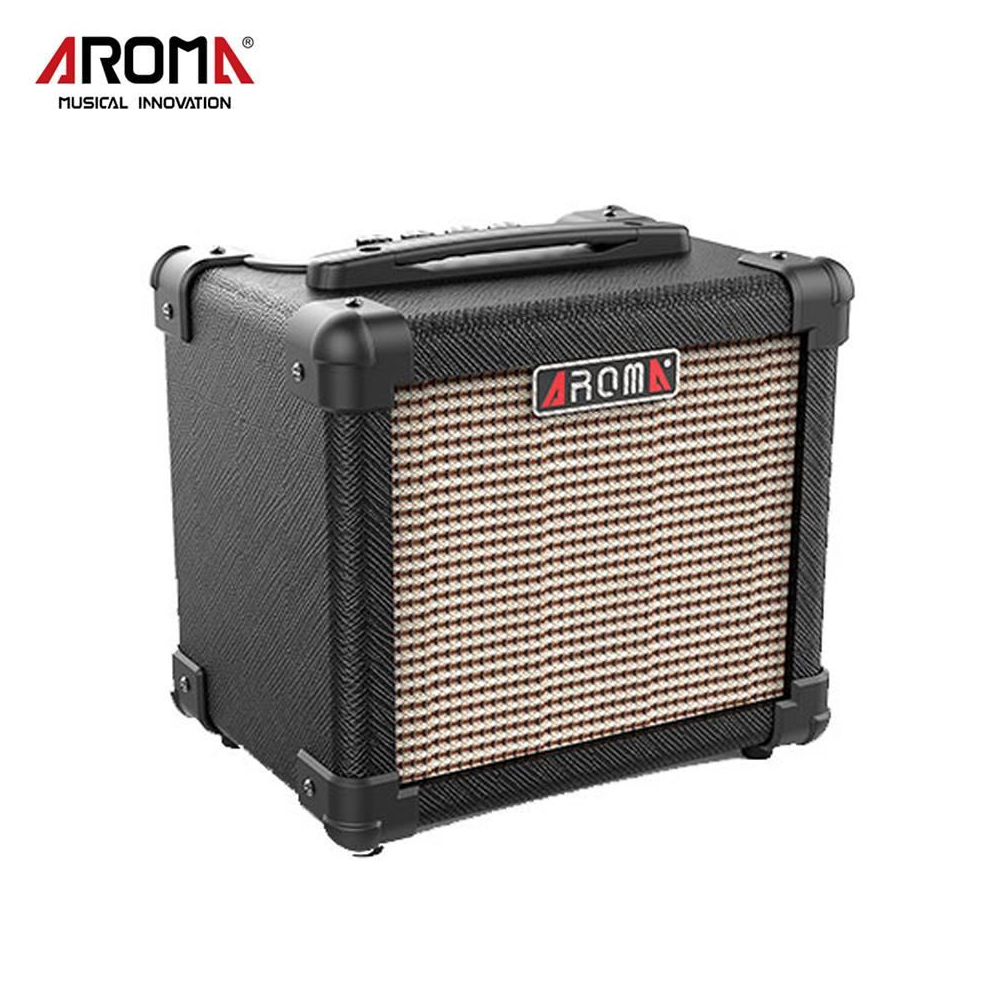 Aroma แอมป์กีตาร์ไฟฟ้า รุ่น AG-10 ลำโพง 5 นิ้ว 10 วัตต์ มีเสียง Clean และ เสียงแตก Overdrive ...