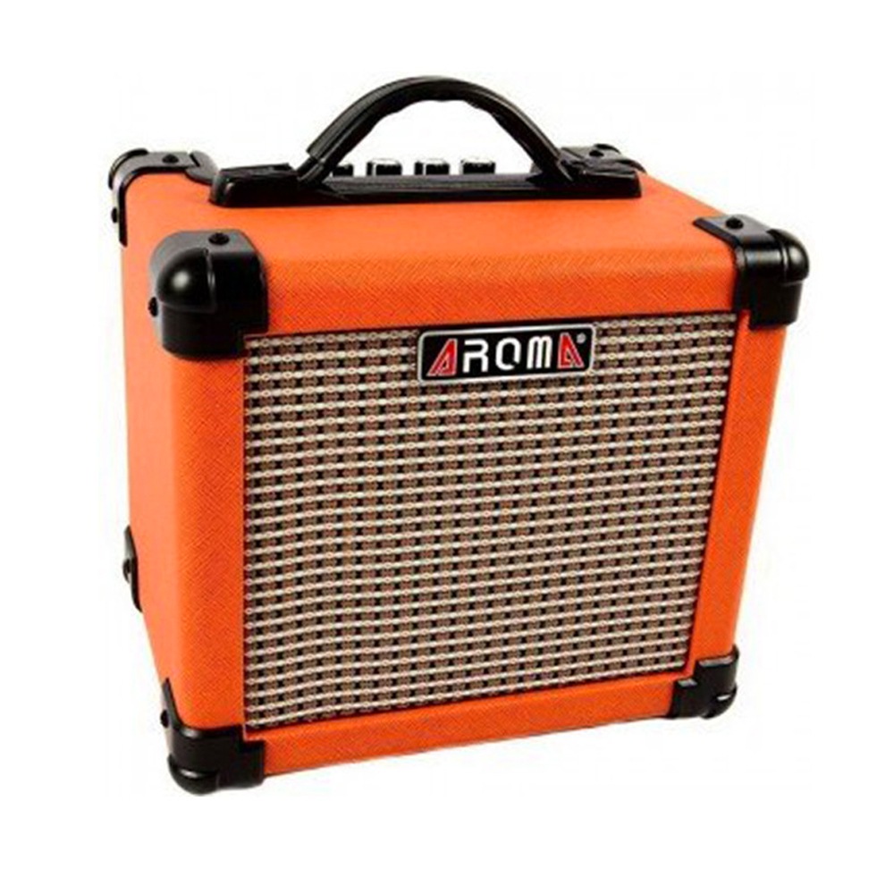 Aroma แอมป์กีตาร์ไฟฟ้า รุ่น AG-10 ลำโพง 5 นิ้ว 10 วัตต์ มีเสียง Clean และ เสียงแตก Overdrive ...