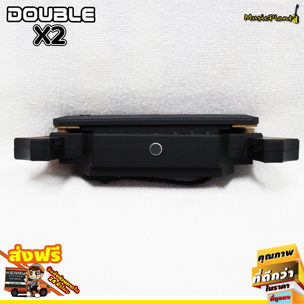 Double รุ่น X2 ปิ๊กอัพกีตาร์โปร่ง ไวเลส พร้อมตัวรับสัญญาณ - musicplant