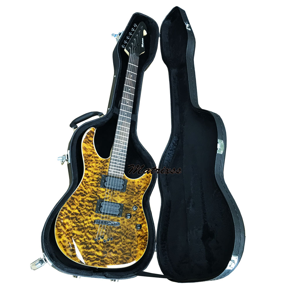 Matrixss กระเป๋ากีตาร์ไฟฟ้า ทรง สแตรท Stratocaster HardCase - musicplant