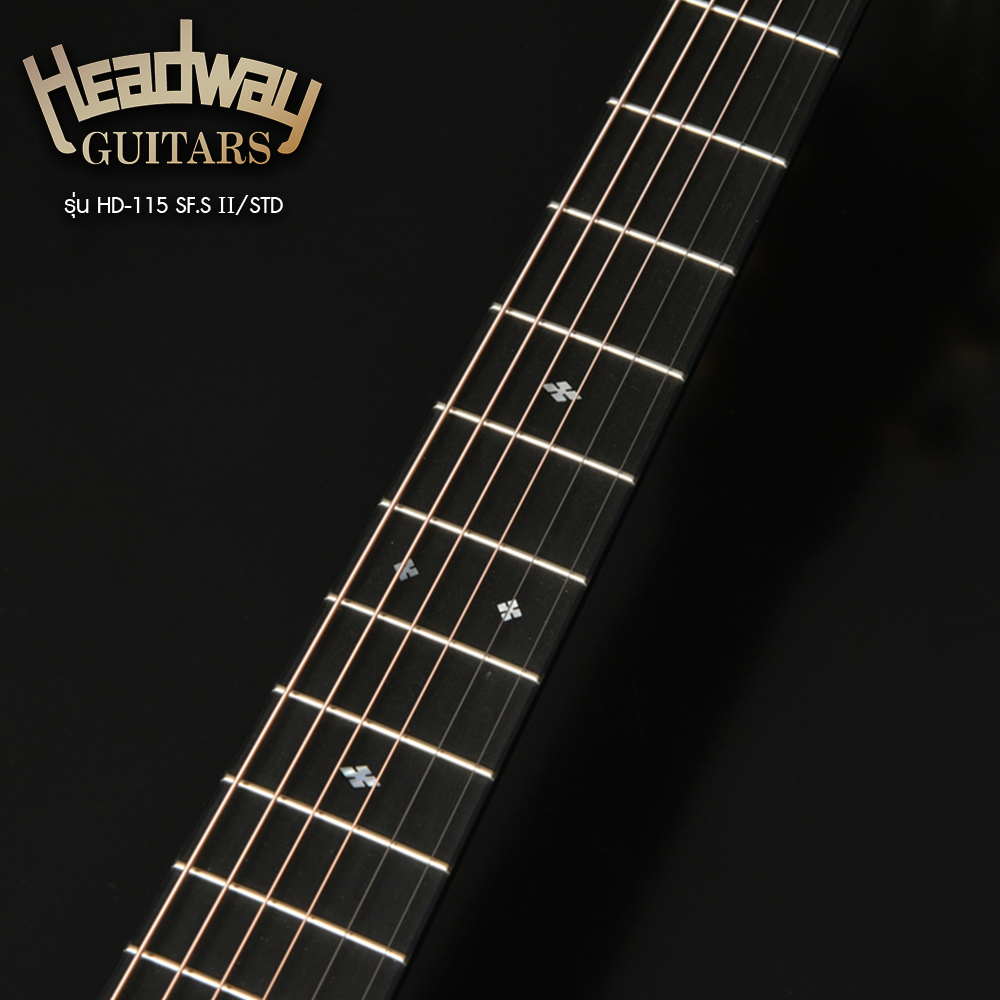 Headway กีตาร์โปร่ง รุ่น HD-115 SF.S Ⅱ/STD - musicplant