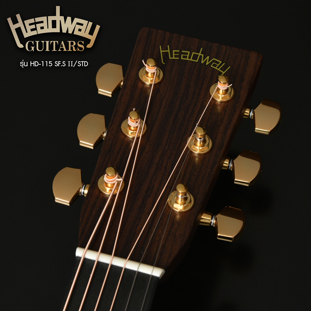 Headway กีตาร์โปร่ง รุ่น HD-115 SF.S Ⅱ/STD - musicplant