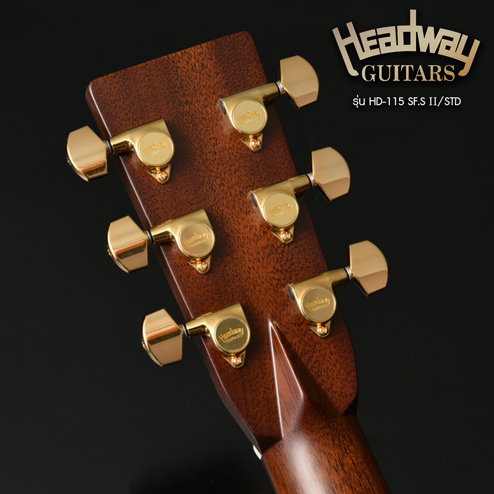 Headway กีตาร์โปร่ง รุ่น HD-115 SF.S Ⅱ/STD - musicplant