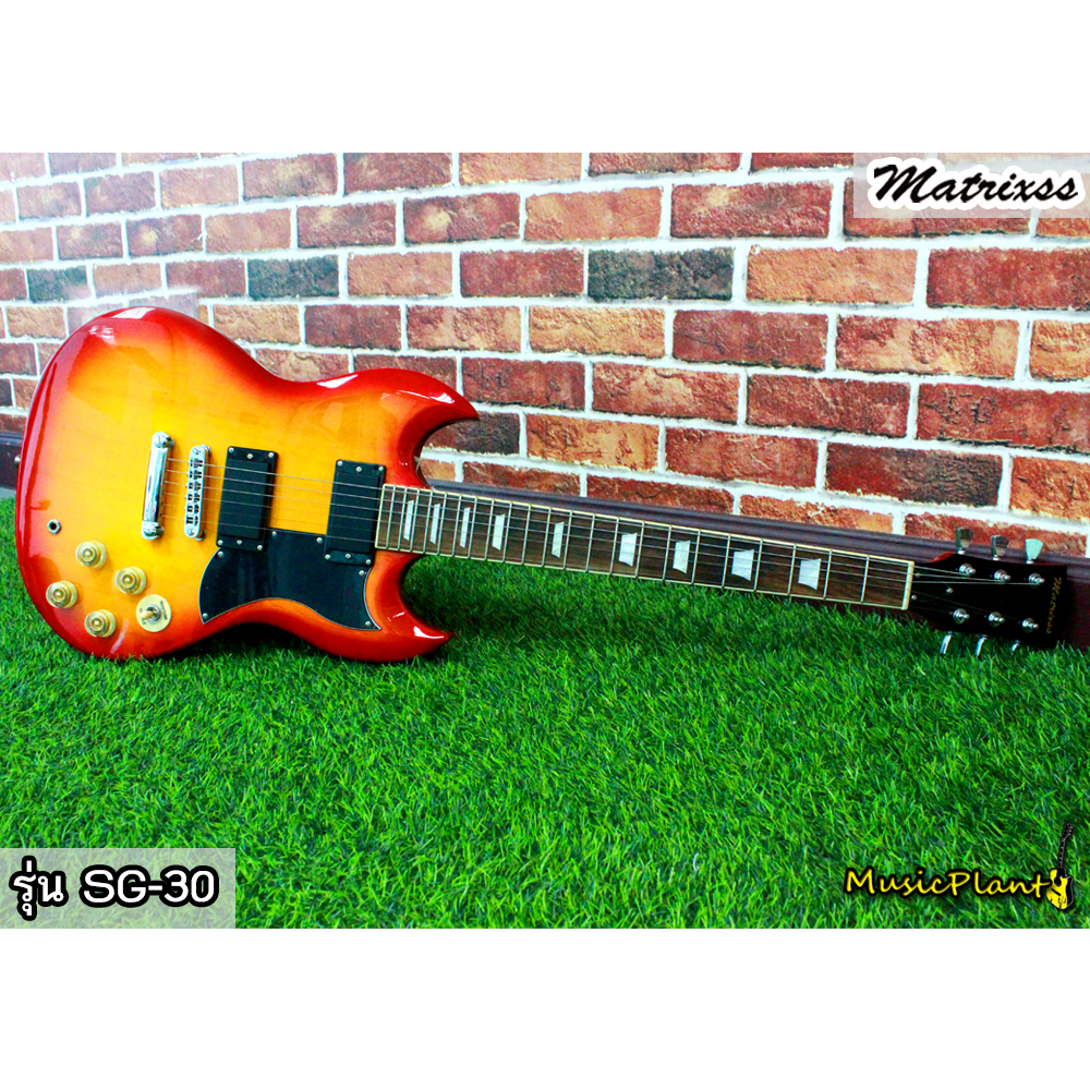 Matrixss กีตาร์ไฟฟ้า Electric Guitar รุ่น SG-30 - Musicplant