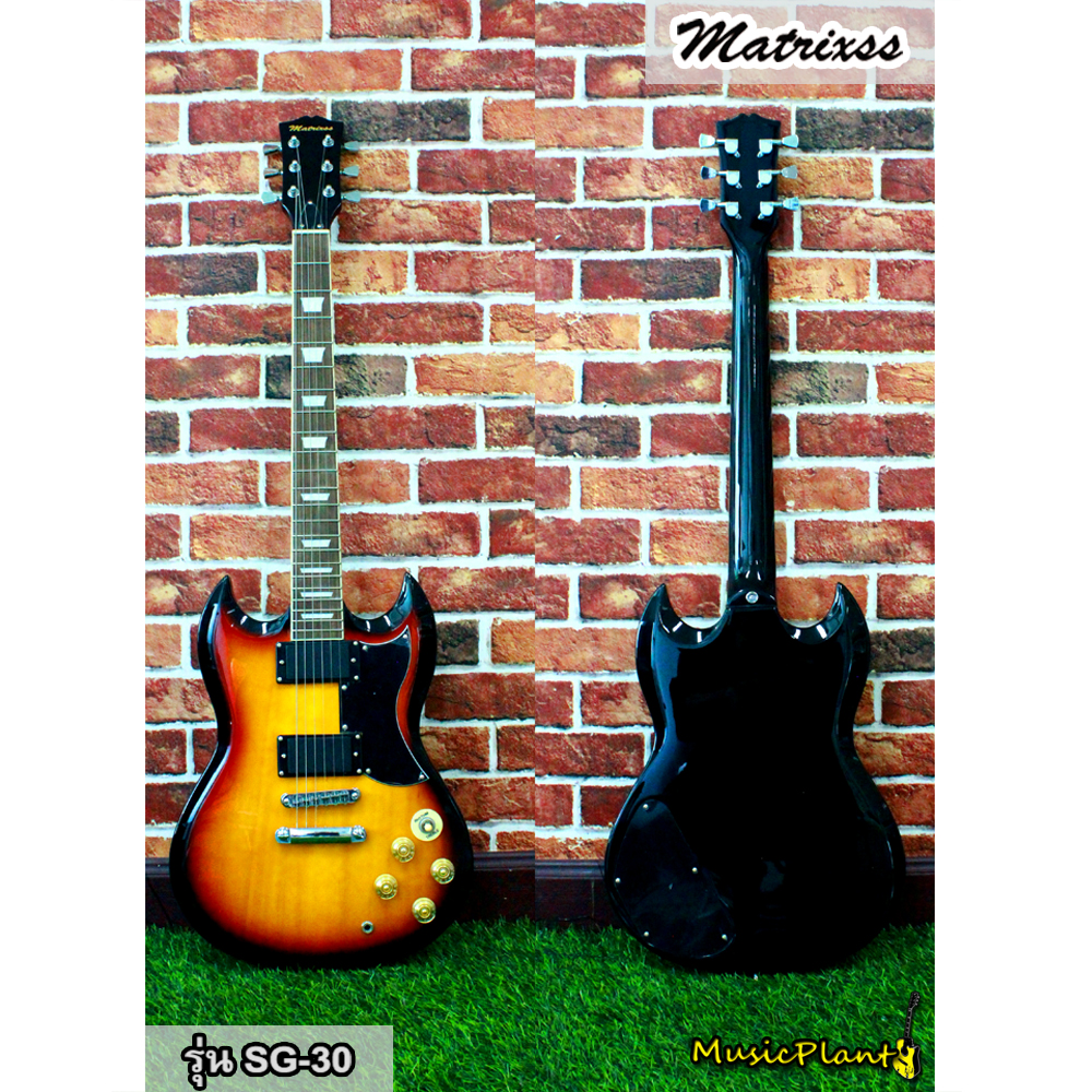 Matrixss กีตาร์ไฟฟ้า Electric Guitar รุ่น SG-30 - Musicplant