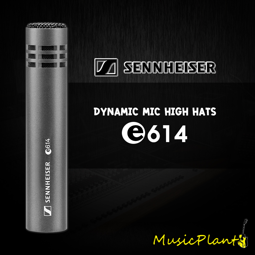 Sennheiser ไมค์โครโฟน E614 (Condenser Mic. Hi-Hat) - musicplant