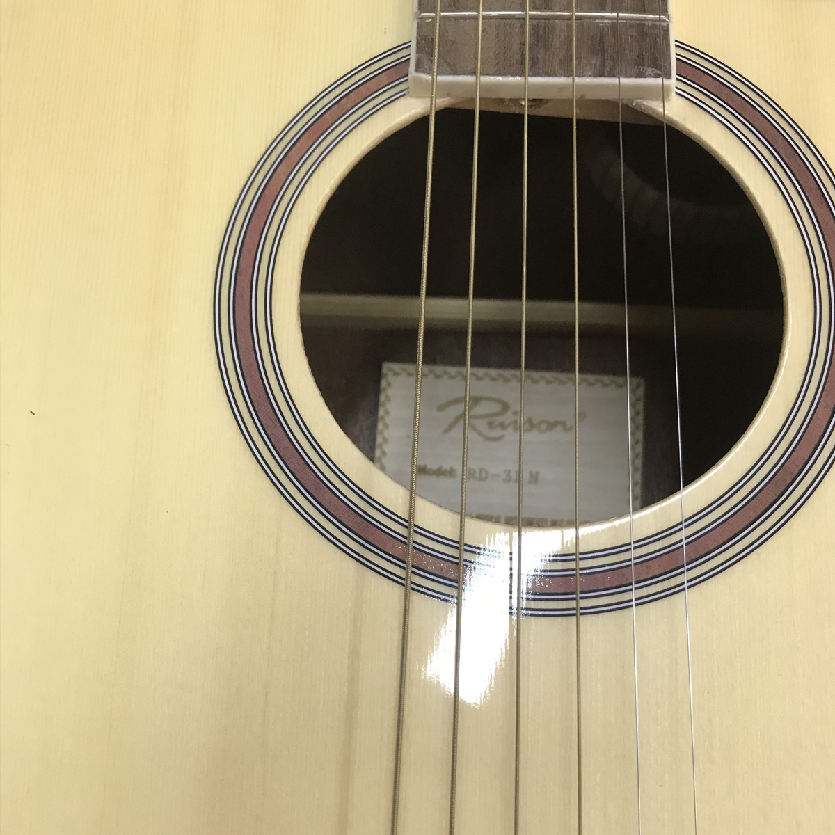 Ruison กีตาร์โปร่ง มีเหล็กดามคอ ขนาด 41" รุ่น RD-31N - musicplant