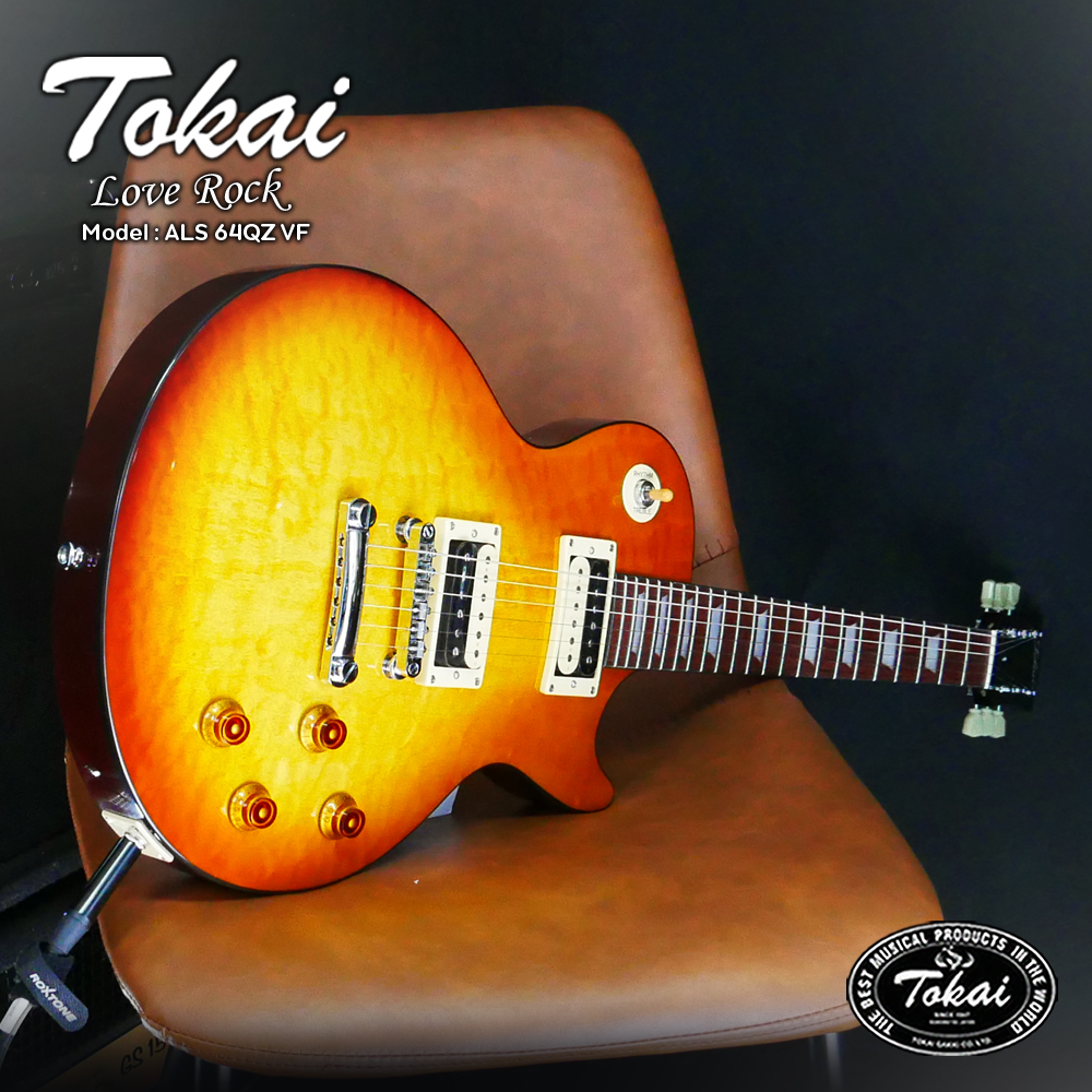 Tokai กีตาร์ไฟฟ้า Electric Guitar รุ่น ALS64QZ(F)VF - musicplant