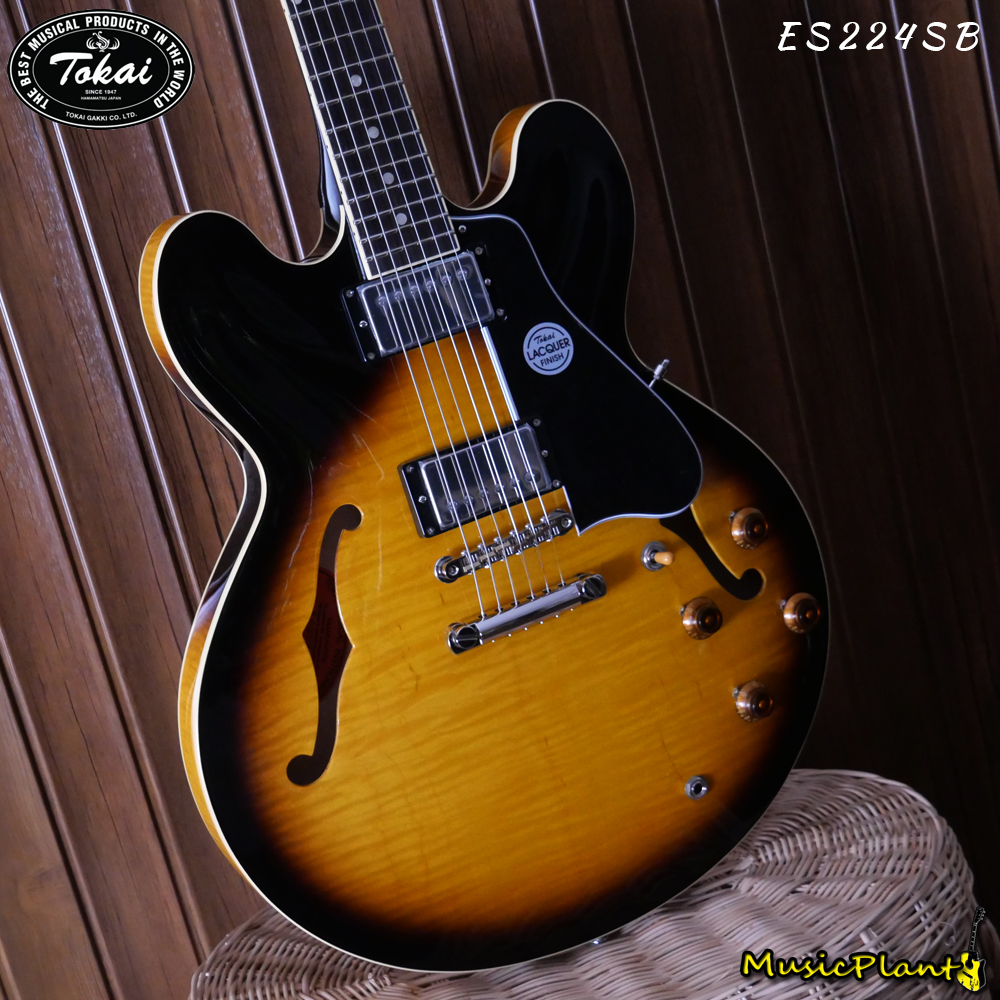Tokai กีตาร์ไฟฟ้า electric guitar รุ่น ES224 SB - musicplant