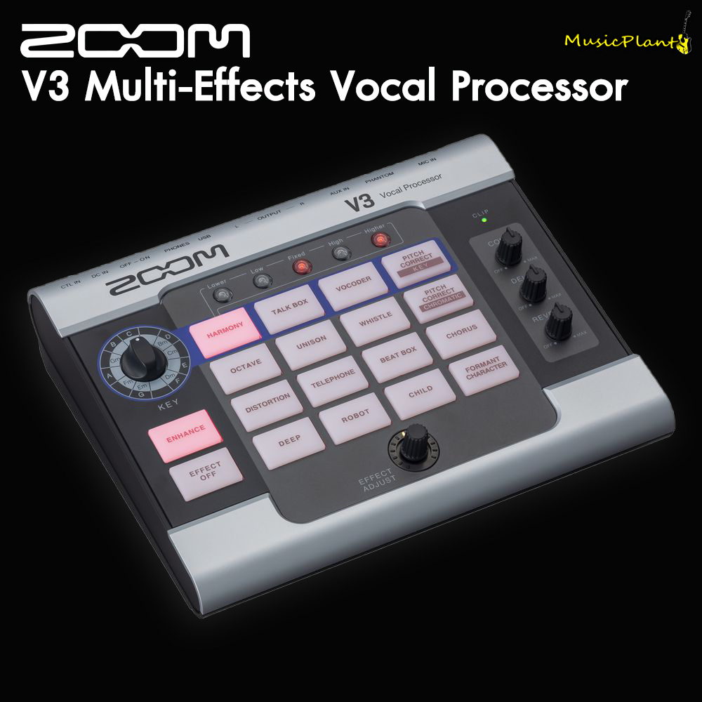 ZOOM V3 VOCAL PROCESSOR - musicplant