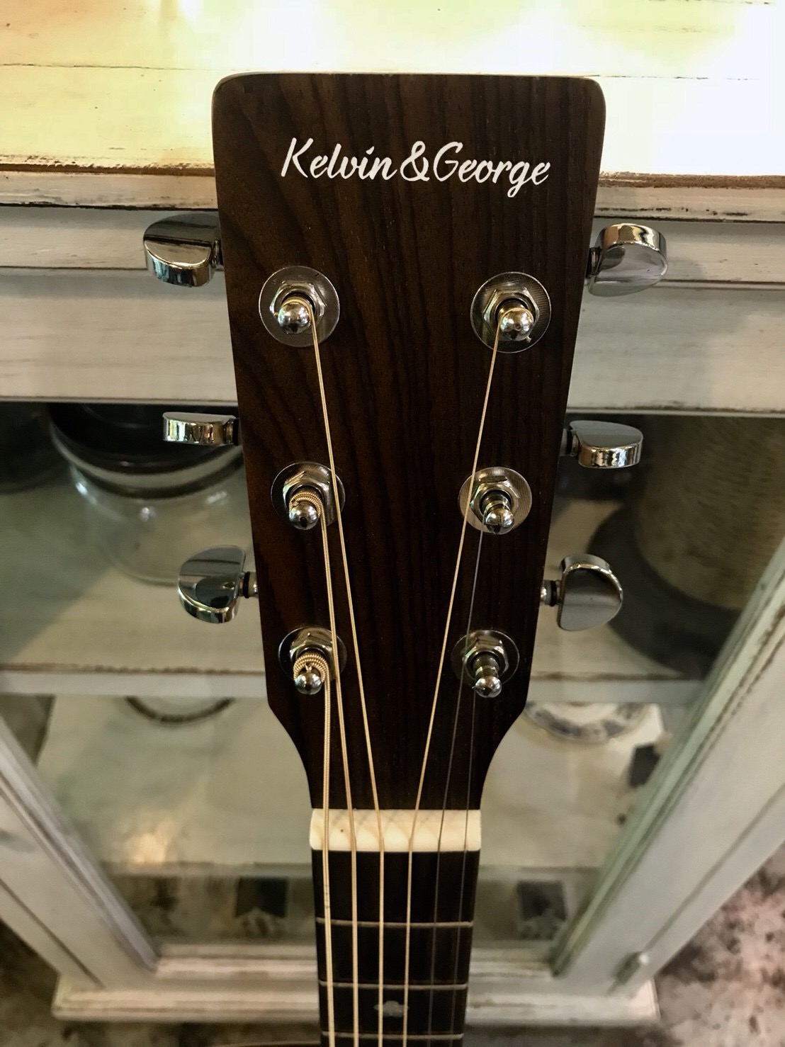 กีตาร์โปร่งไฟฟ้า Kelvin & George รุ่น KE-23CE - Musicplant