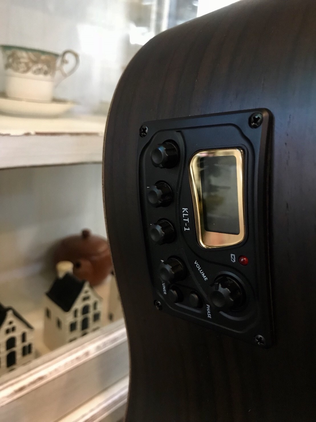 กีตาร์โปร่งไฟฟ้า Kelvin & George รุ่น KE-23CE - Musicplant