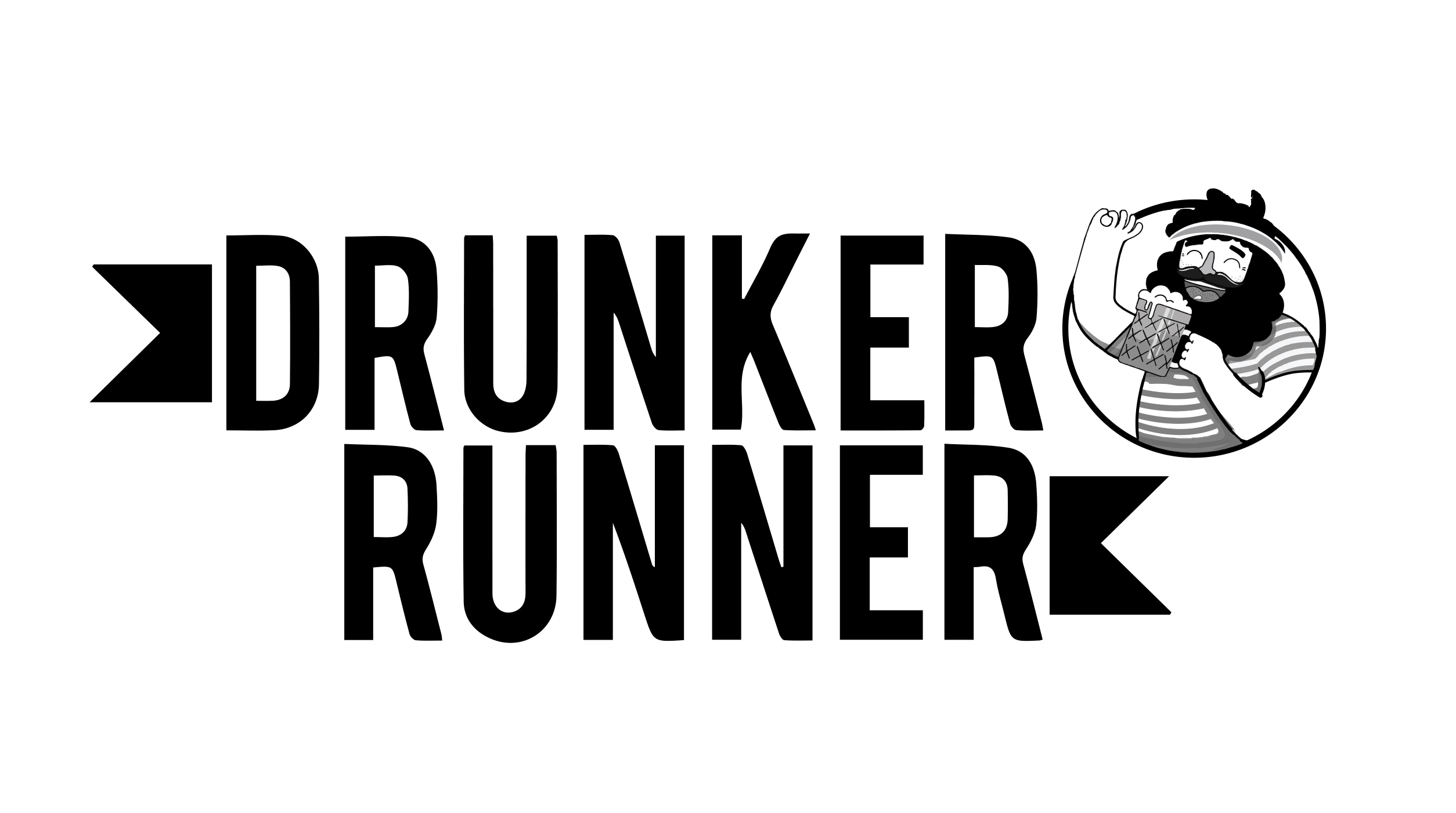 เสื้อวิ่ง Drunker Runners เนื้อผ้าใส่สบาย - drunkerrunners