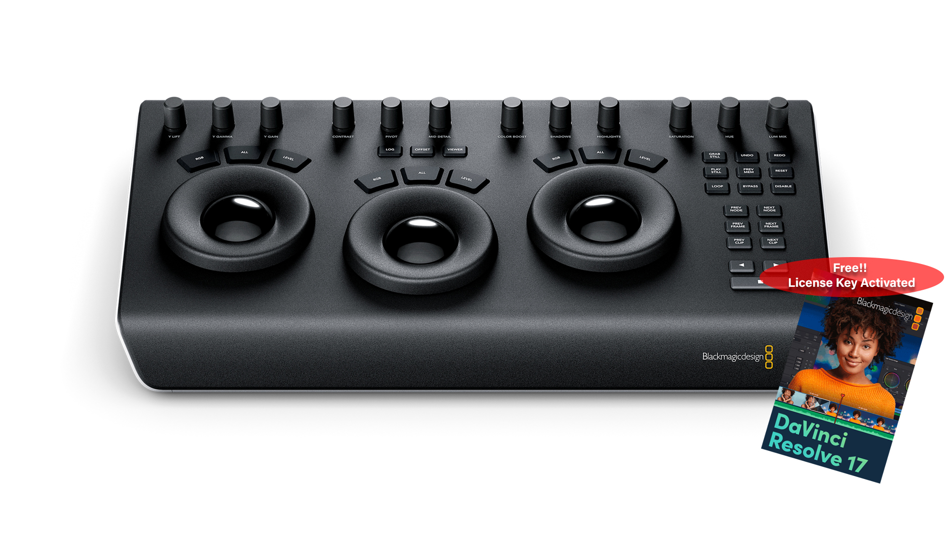 DaVinci Resolve Micro Panel ( Included DaVinci Resolve Studio ...