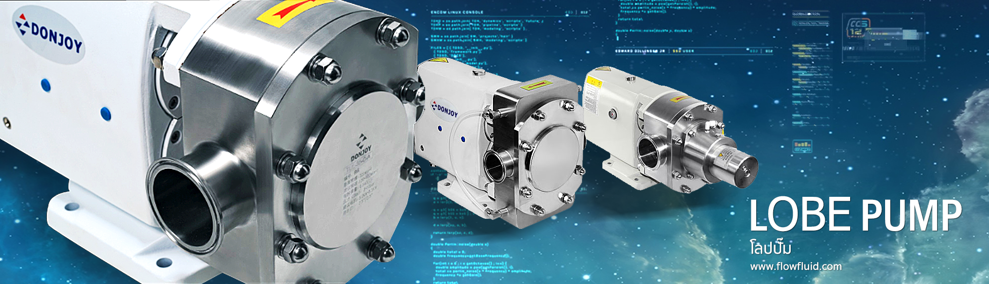 SANITARY LOBE PUMP - flowfluid